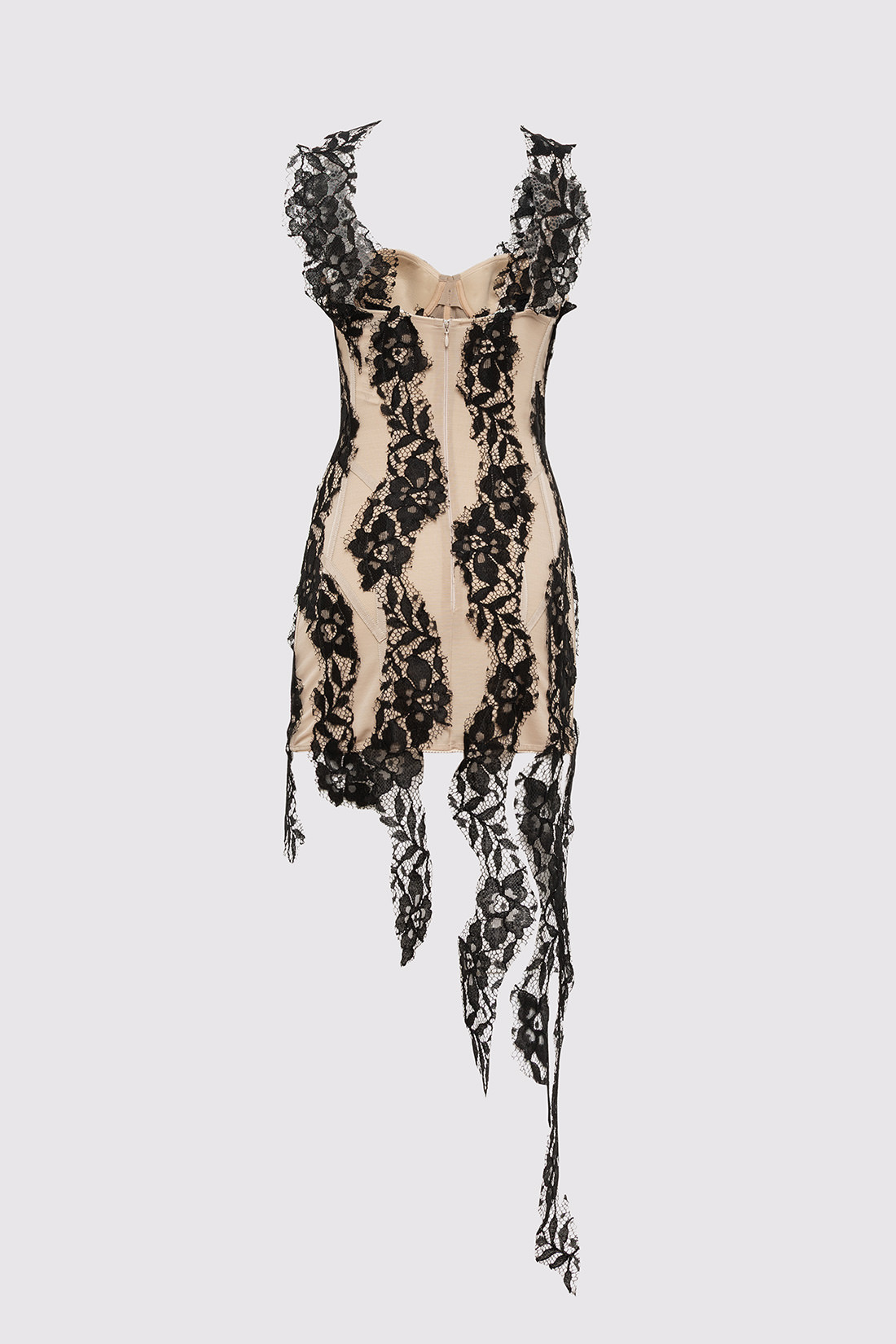 Minidress With Lace Details